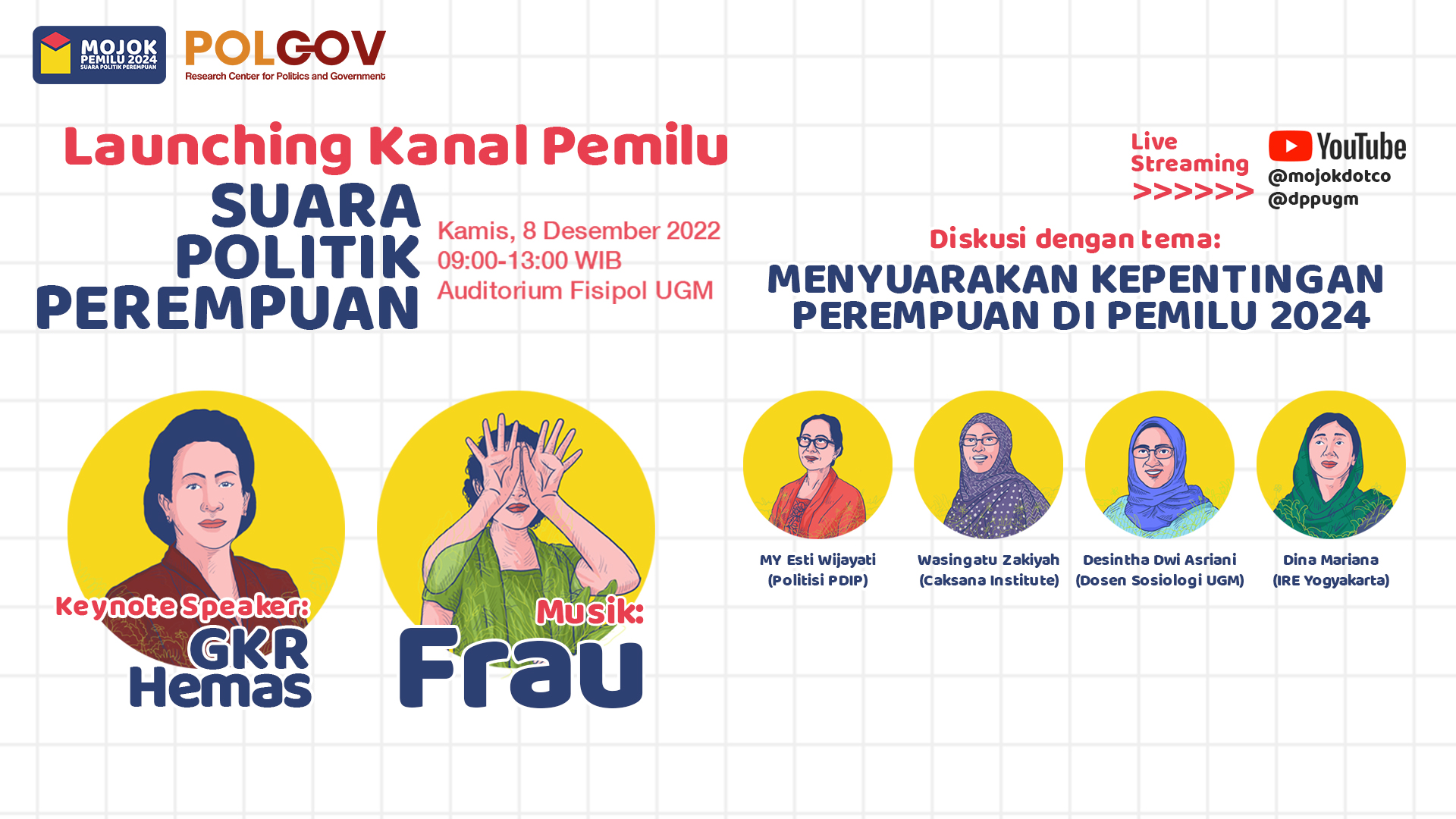 Kerjasama PolGov dan Mojok.co: Peluncuran Kanal “Suara Politik ...